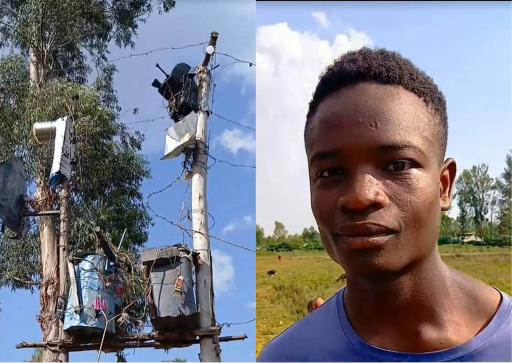 Innovator's Latrine Homemade Power Lights Homes in Rural Kenya